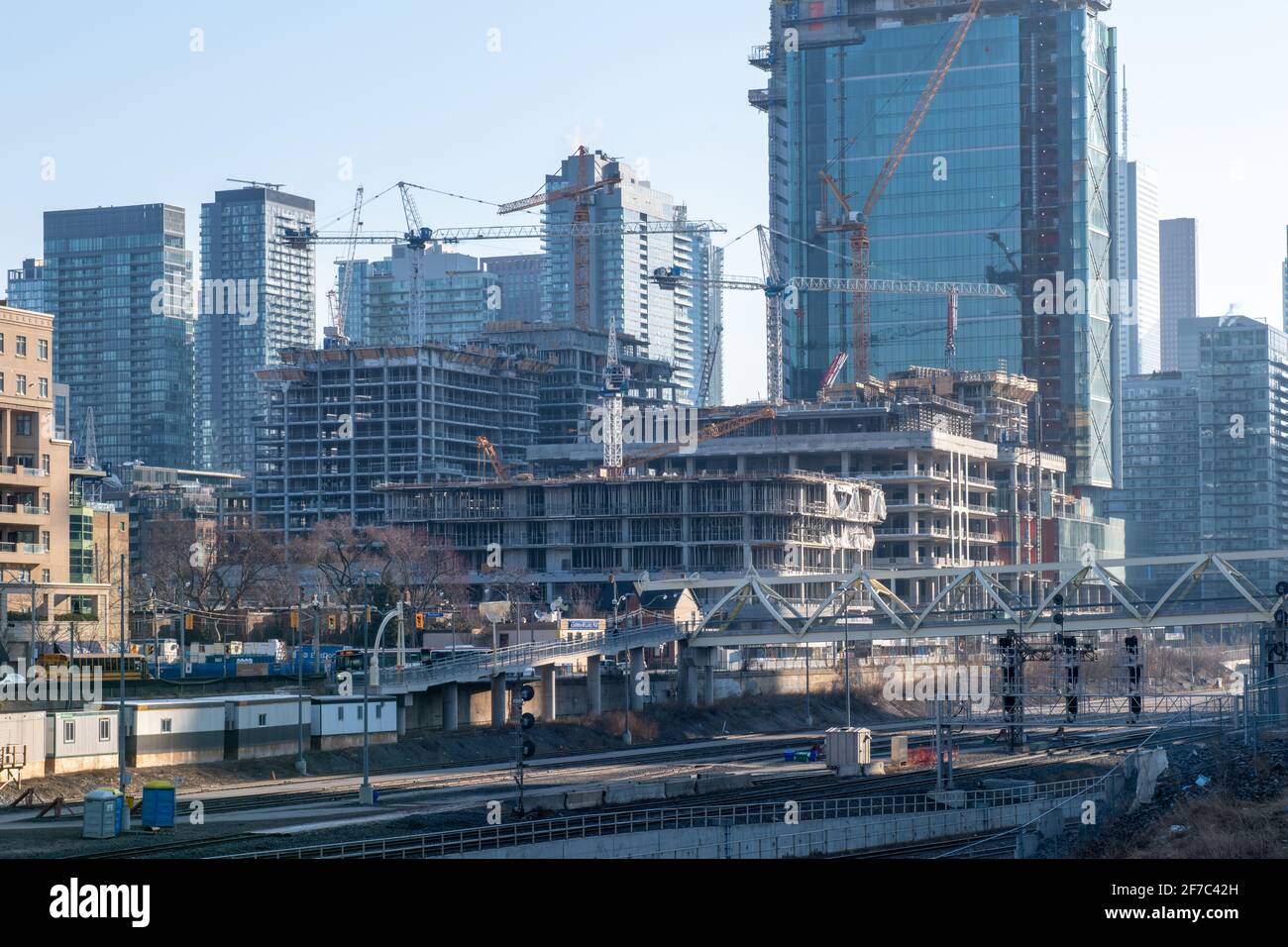 Daily Life in Toronto city, Canada Stock Photo - Alamy