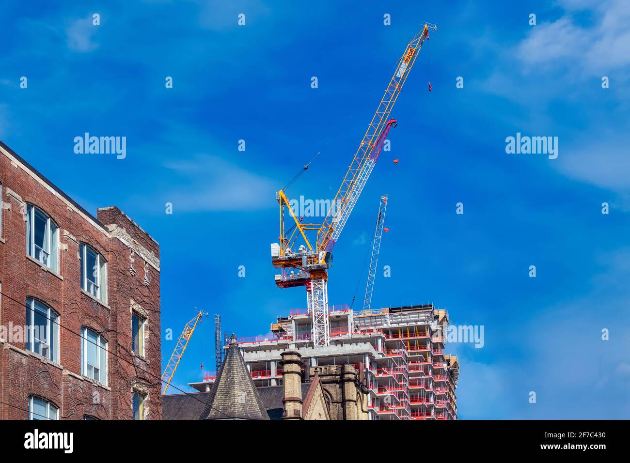 Daily Life in Toronto city, Canada Stock Photo - Alamy