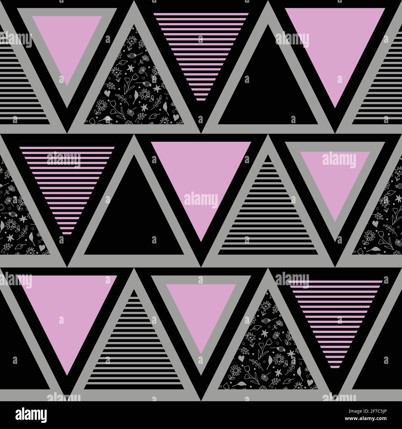 Grey And Pink Background Pattern