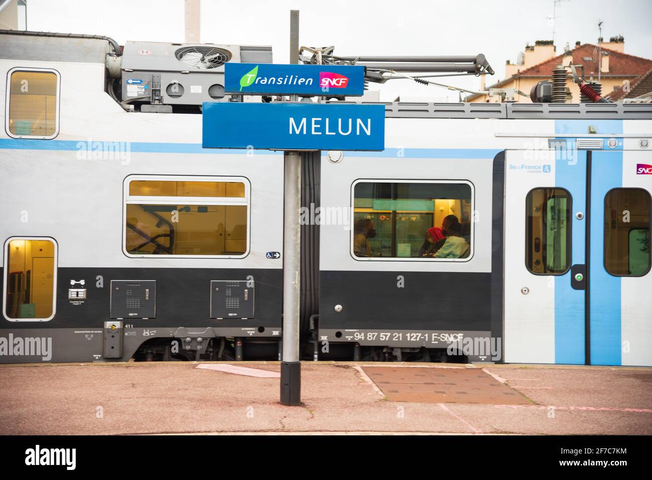 Melun station hi-res stock photography and images - Alamy