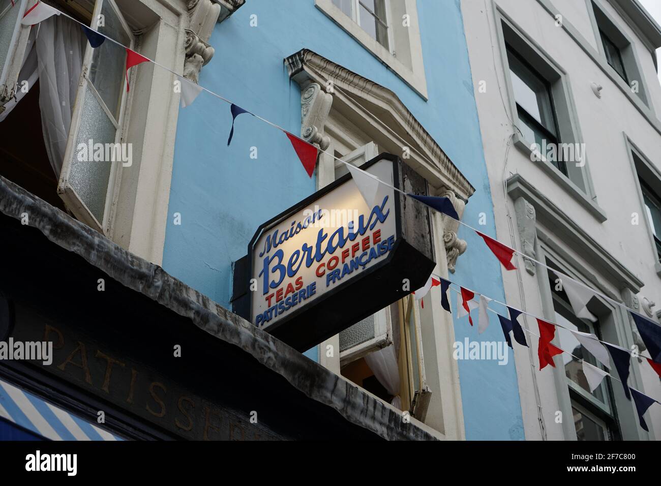 Maison Bertaux Greek Street Soho Stock Photo - Alamy
