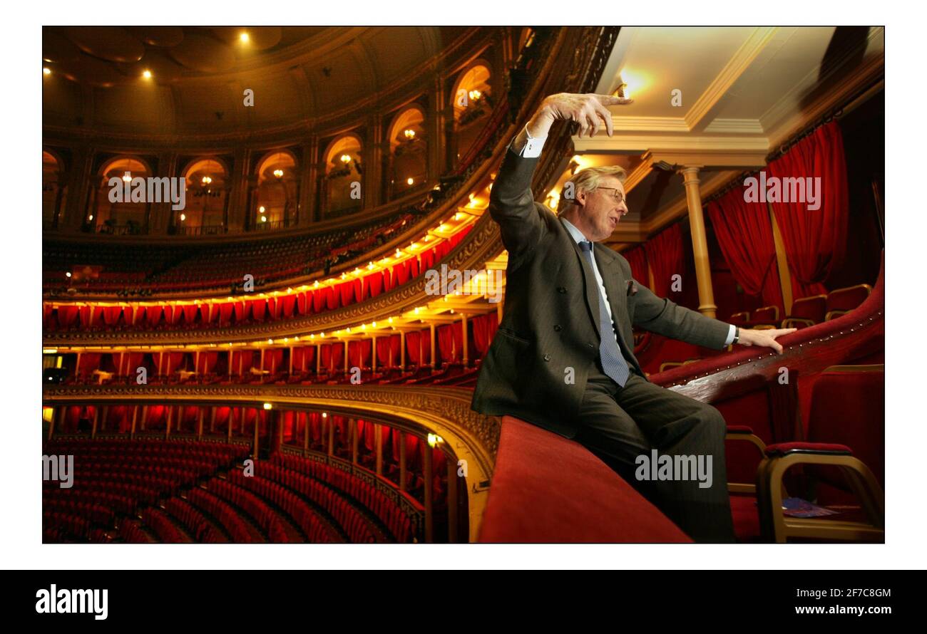 David Elliott in the Royal Albert Hall in Londonpic David Sandison 13 ...