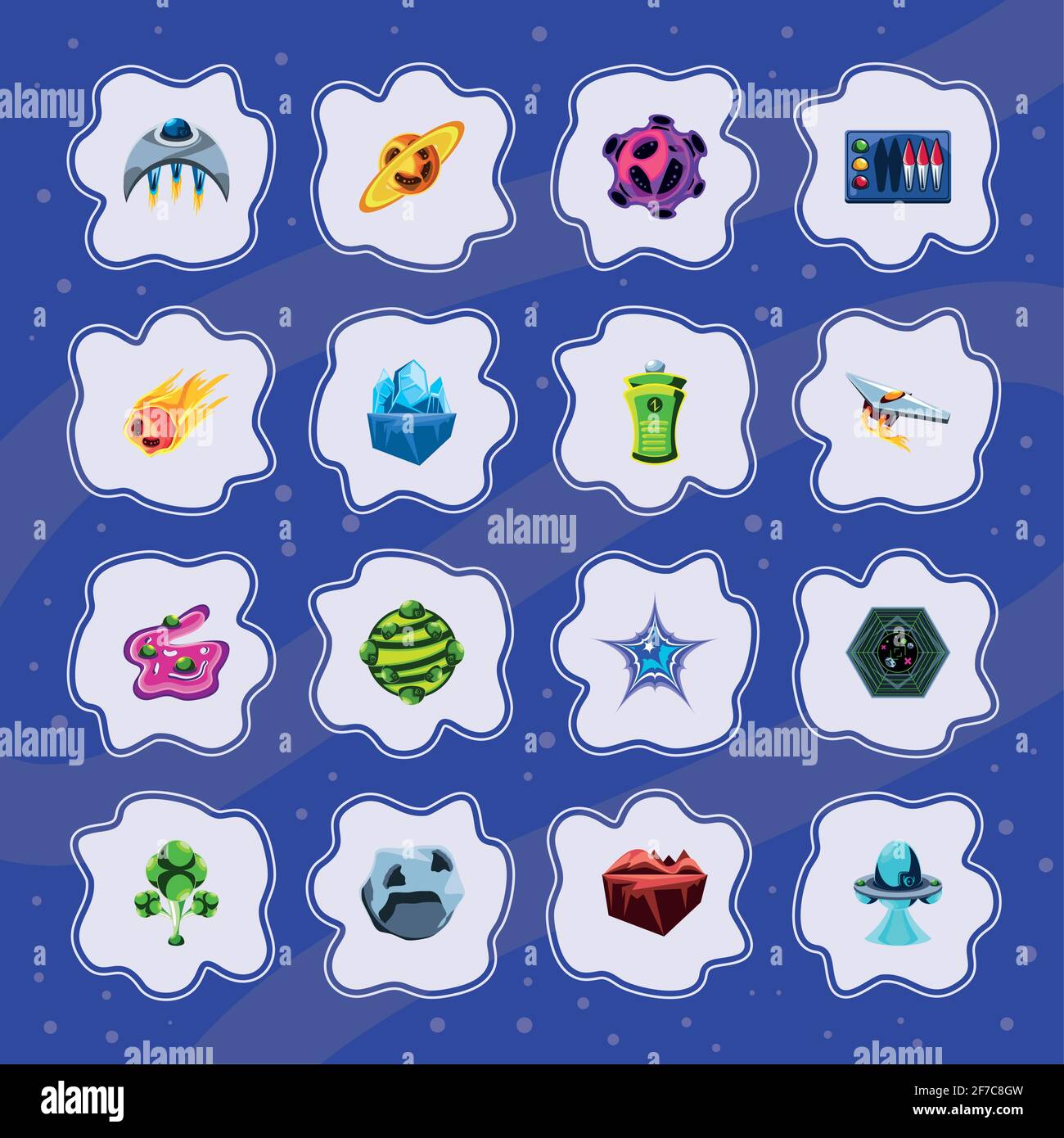 video game stickers Stock Vector Image & Art - Alamy