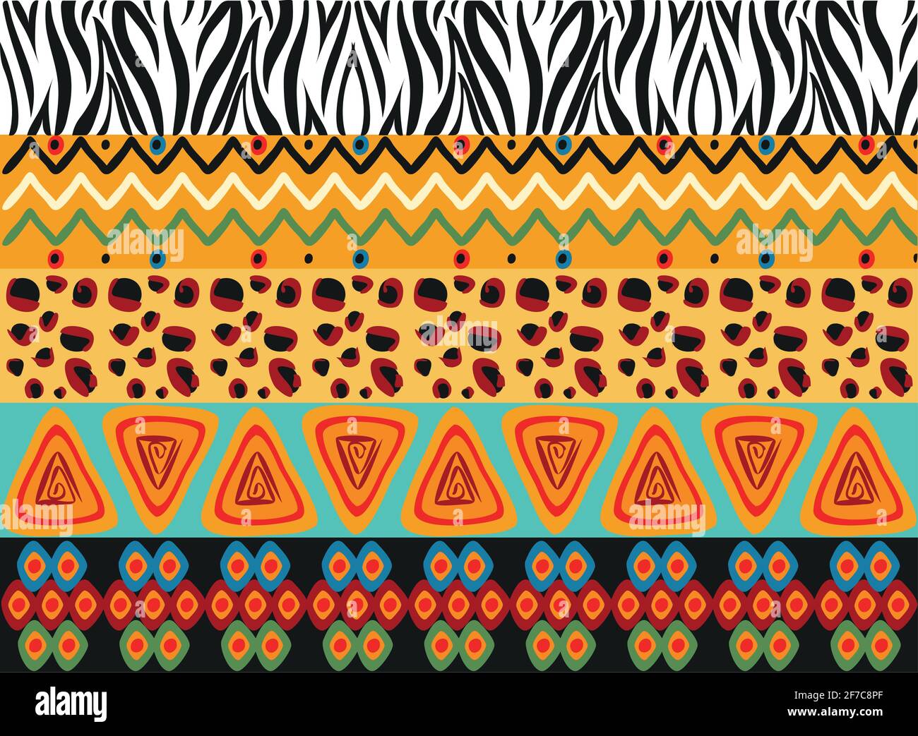 African adornment Stock Vector Images - Alamy