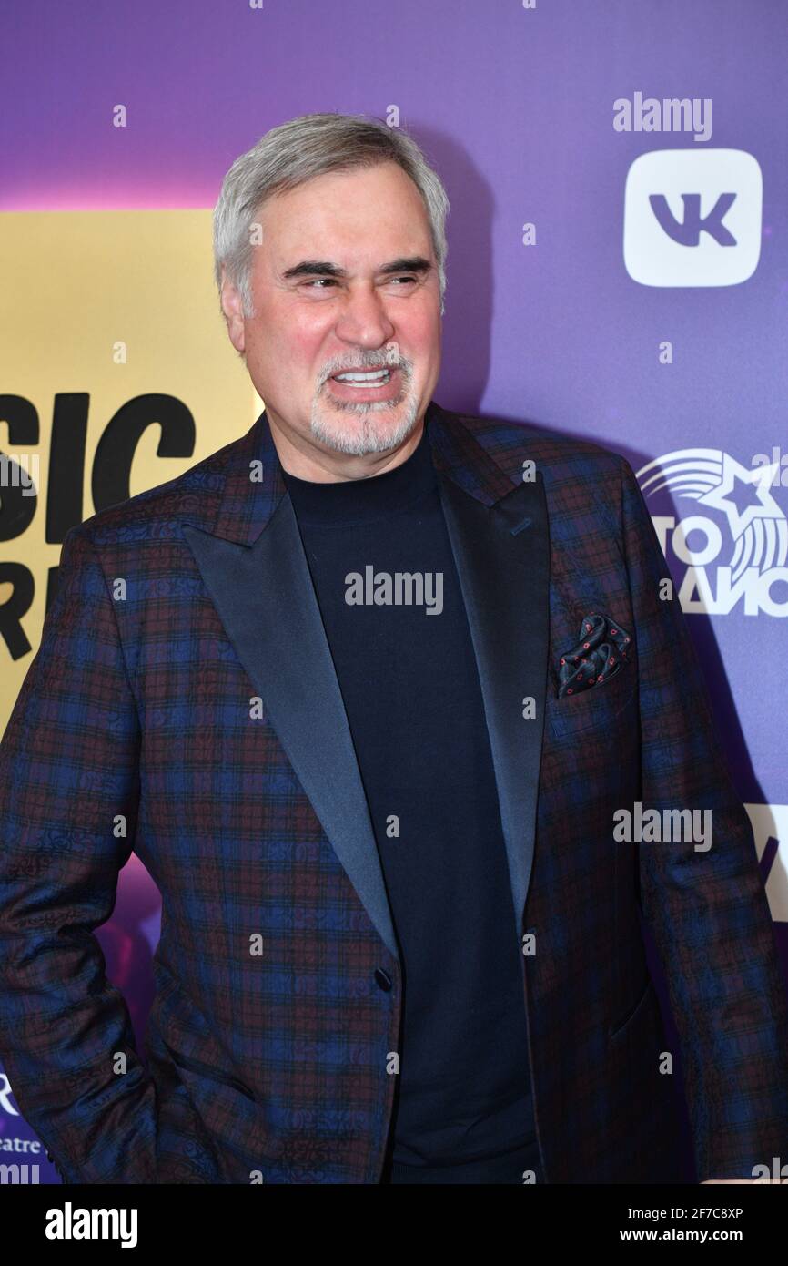 April 4, 2021. - Russia, Moscow Region. - 2021 Zhara Music Awards ...