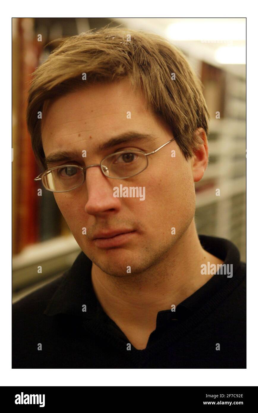 Photographed in the British Library Christopher Fletcher with the ...