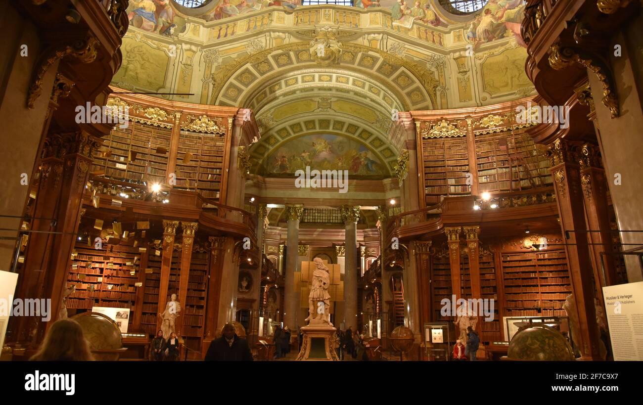 Nationalbibliothek, vienna hi-res stock photography and images - Alamy