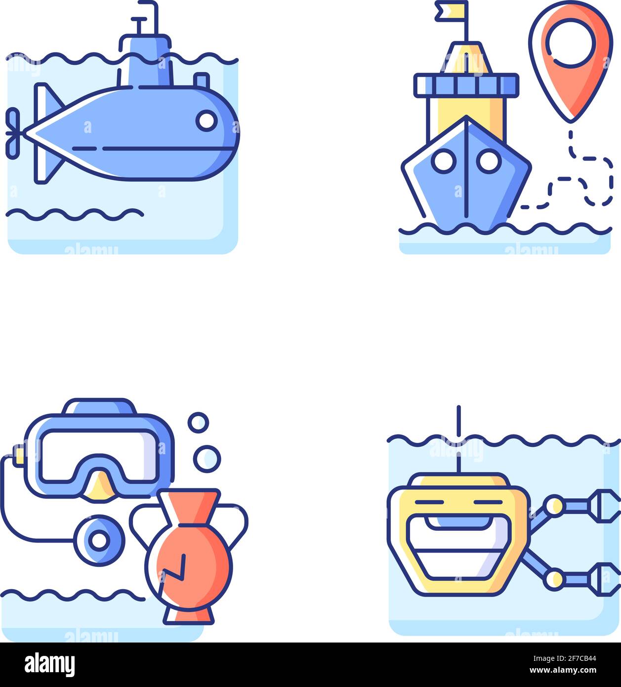 Maritime science Stock Vector Images - Alamy