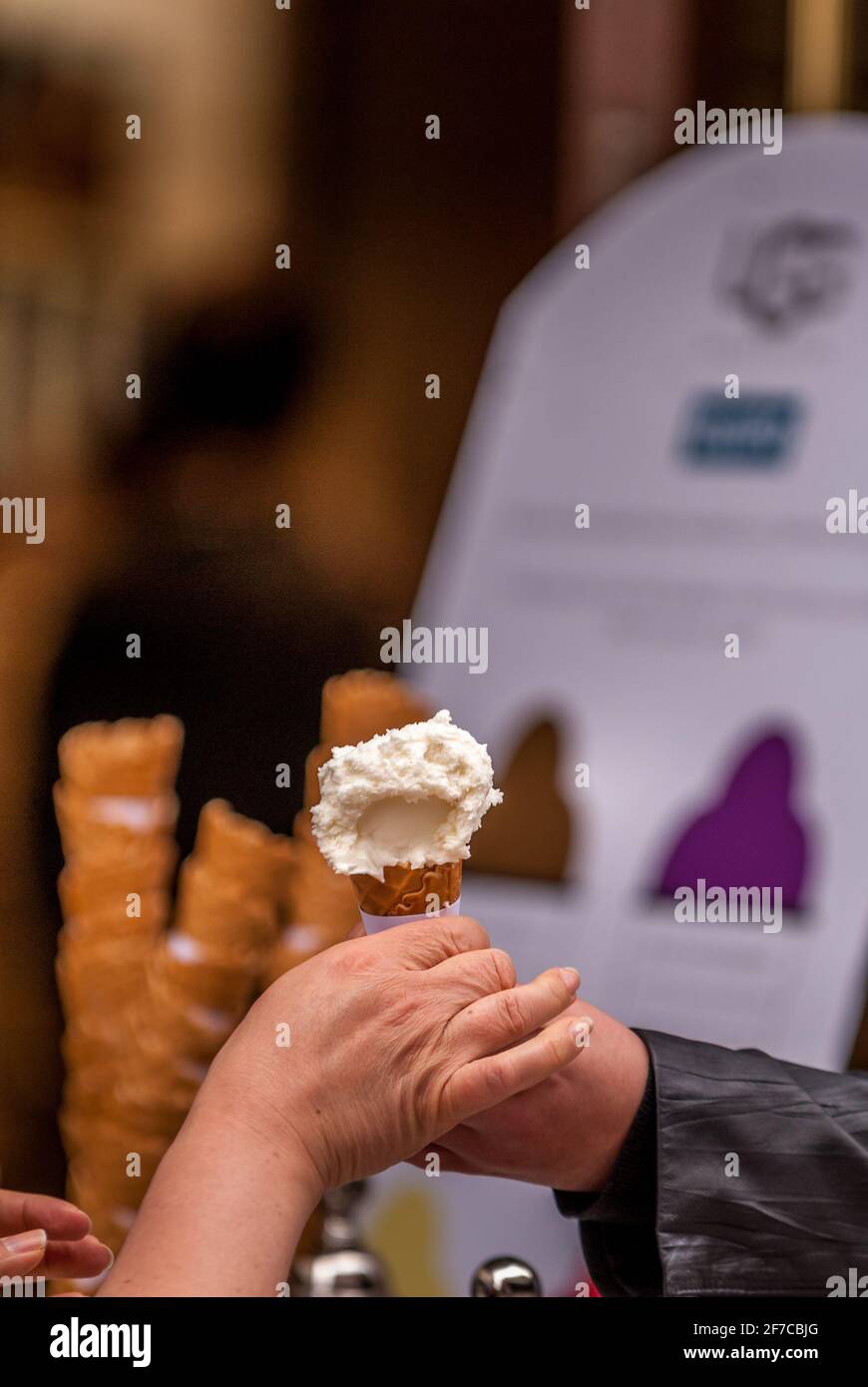 Set various ice cream hi-res stock photography and images - Alamy