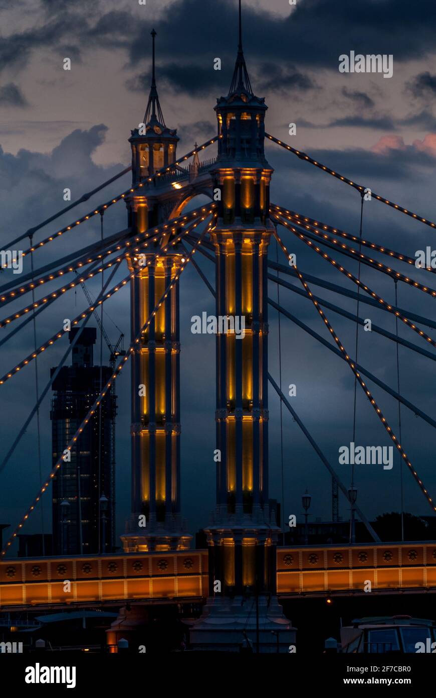 Albert Bridge, London Stock Photo - Alamy