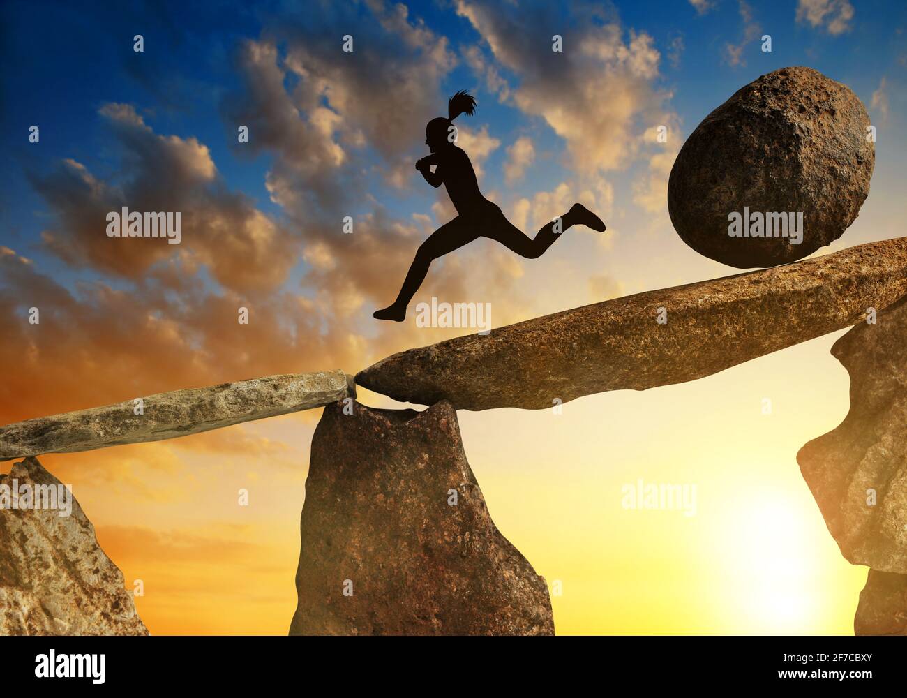 Run away from danger hi-res stock photography and images - Alamy