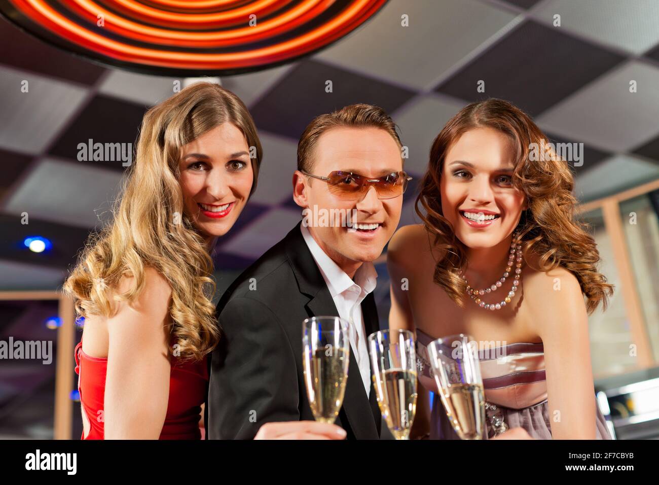 Lots of champagne hi-res stock photography and images - Alamy