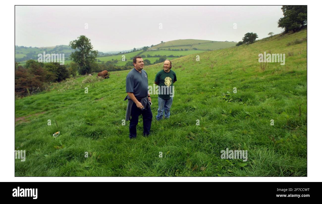 Farmer Phil Harding of Near Gatten Farm in Ratlinghope, Shropshire.pic ...