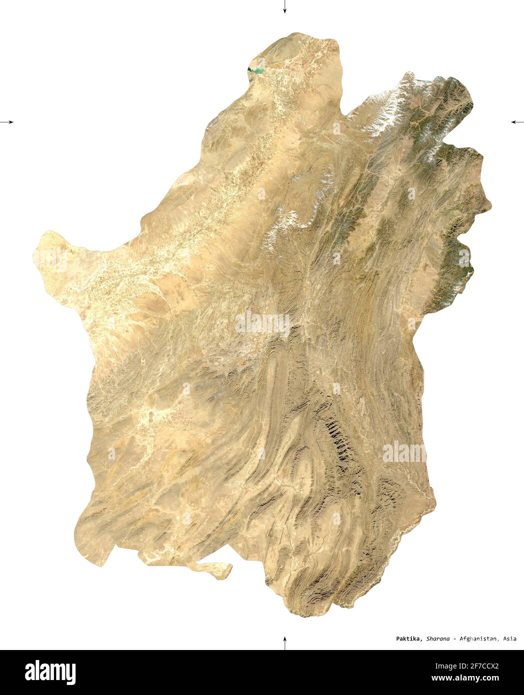 Paktika outline map Cut Out Stock Images & Pictures - Alamy