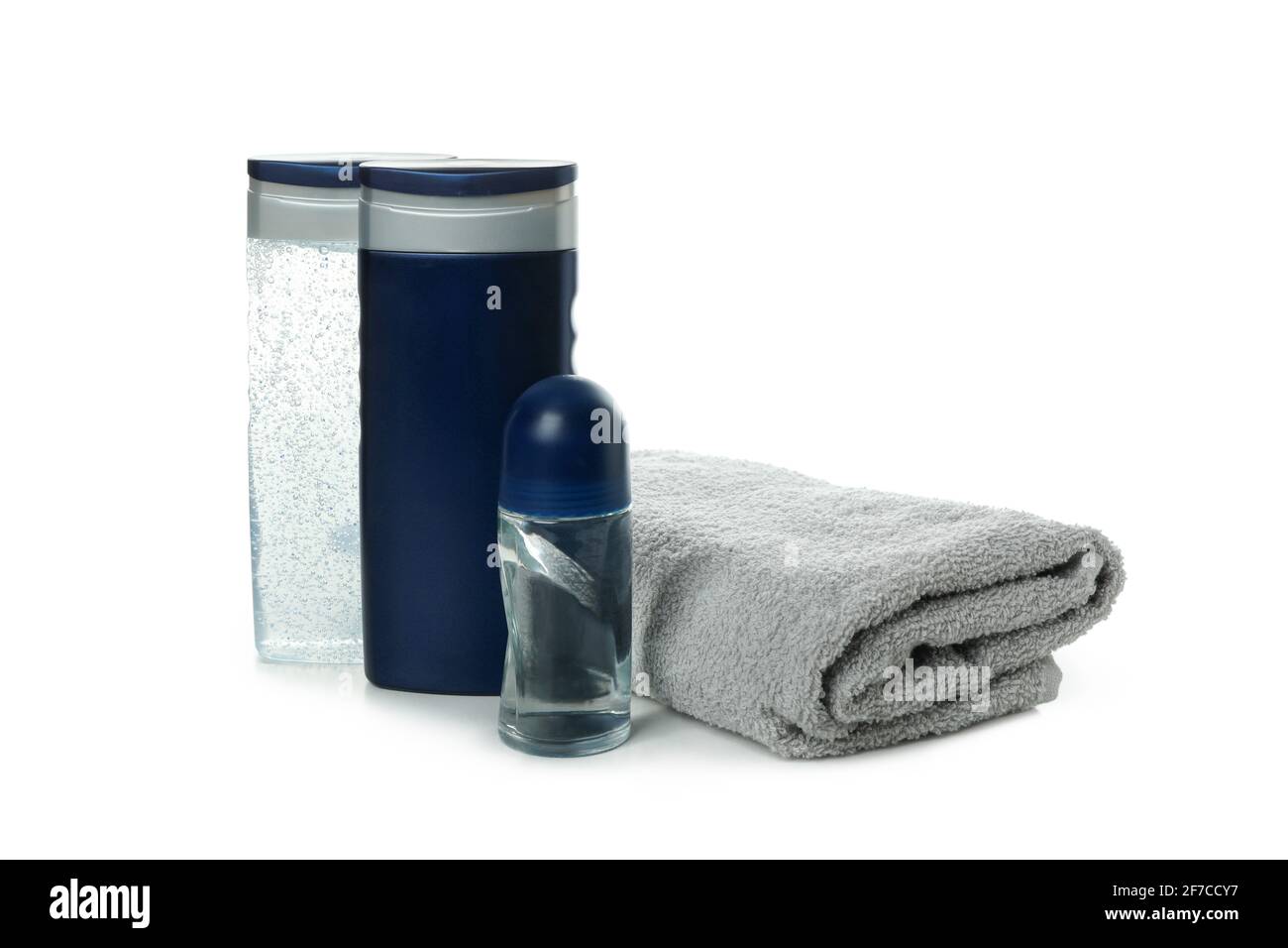 Men's hygiene tools isolate on white background Stock Photo - Alamy