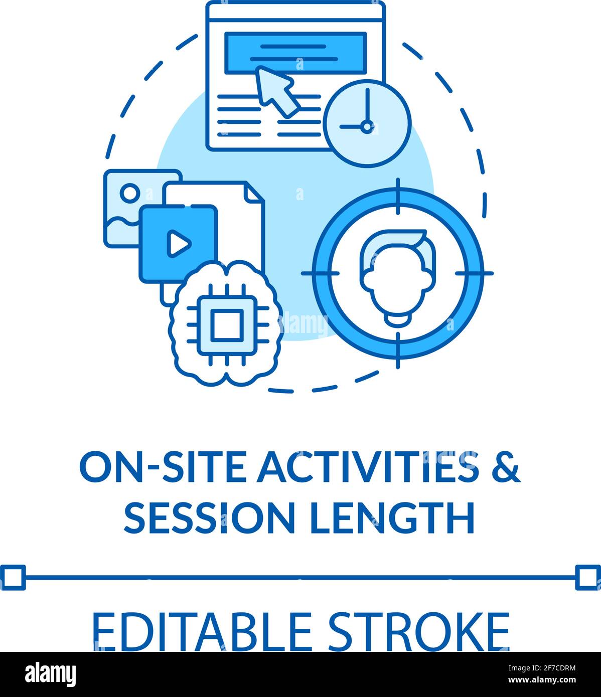 On site activities Stock Vector Images - Alamy