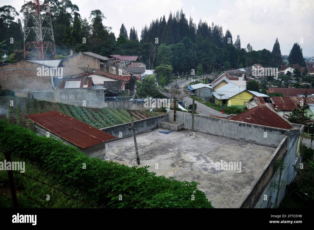 View landscape cityscape with antique retro vintage house home life of ...