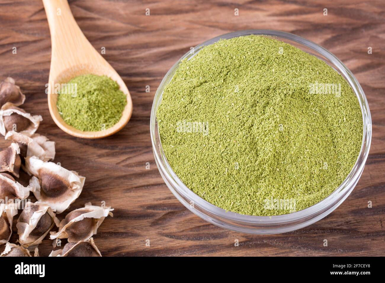 Organic nutritional moringa - Moringa oleifera Stock Photo - Alamy