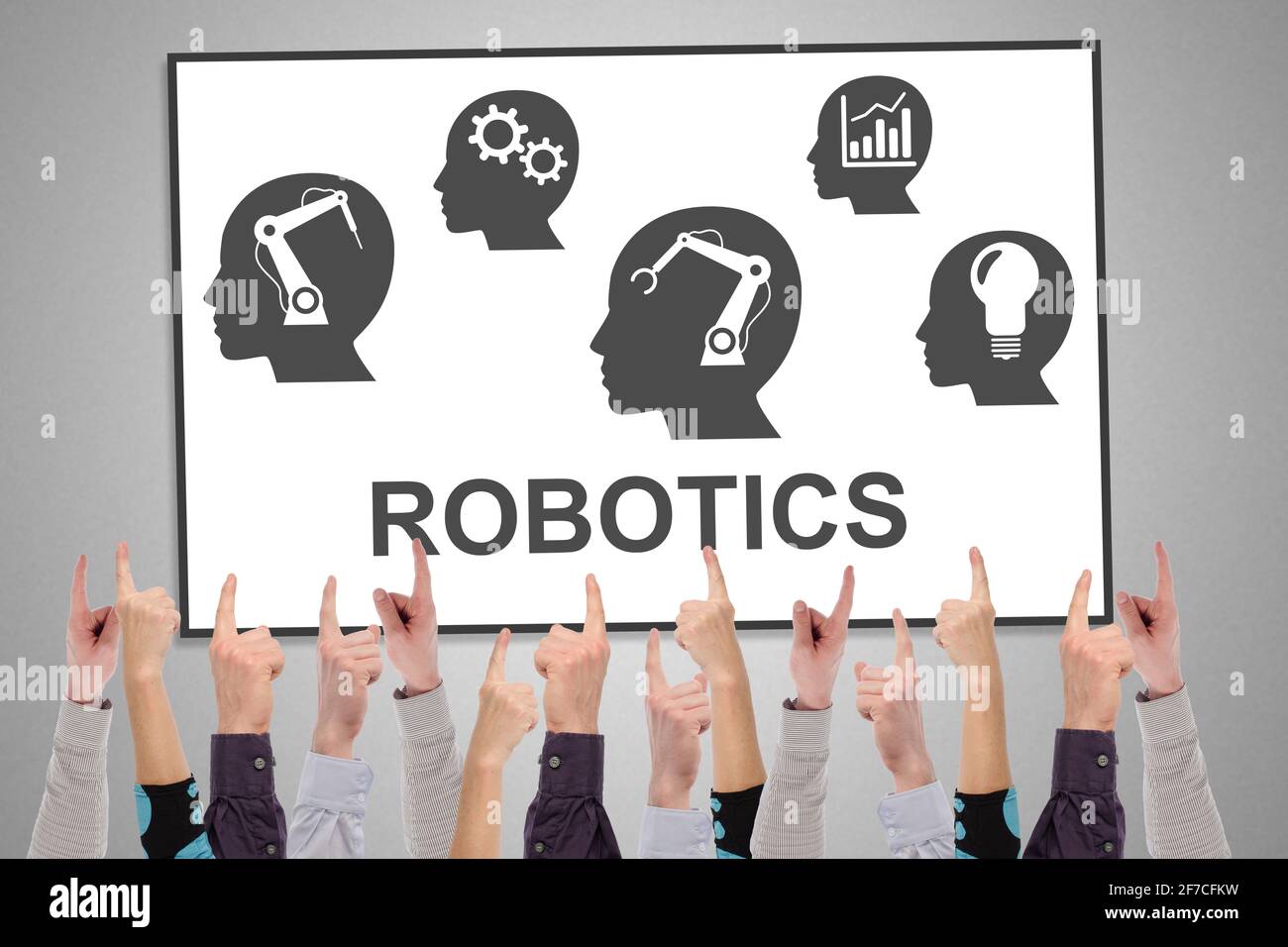 Whiteboard robot hi-res stock photography and images - Alamy