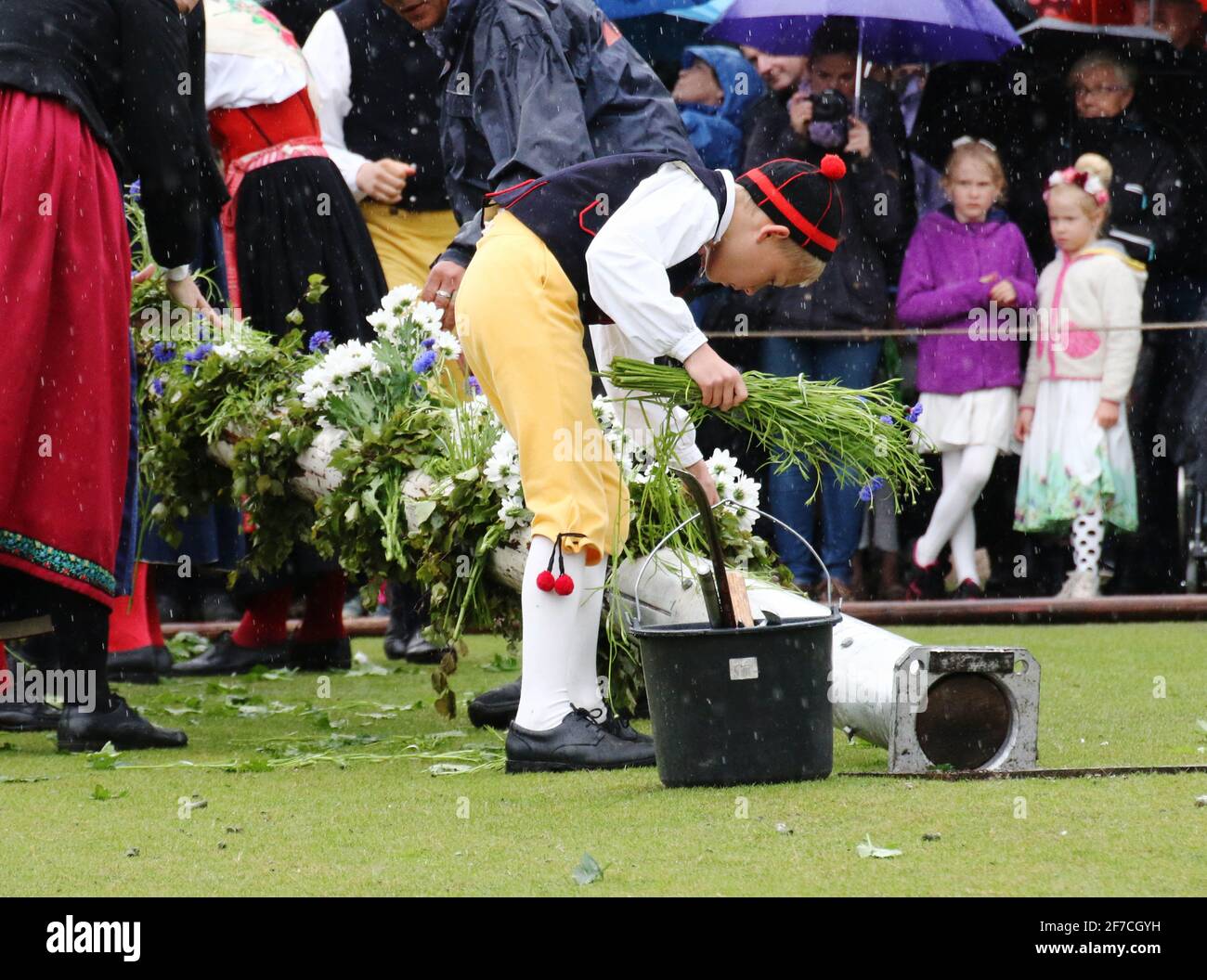 Traditional midsummer celebration at Skansen, Stockholm Stock Photo - Alamy