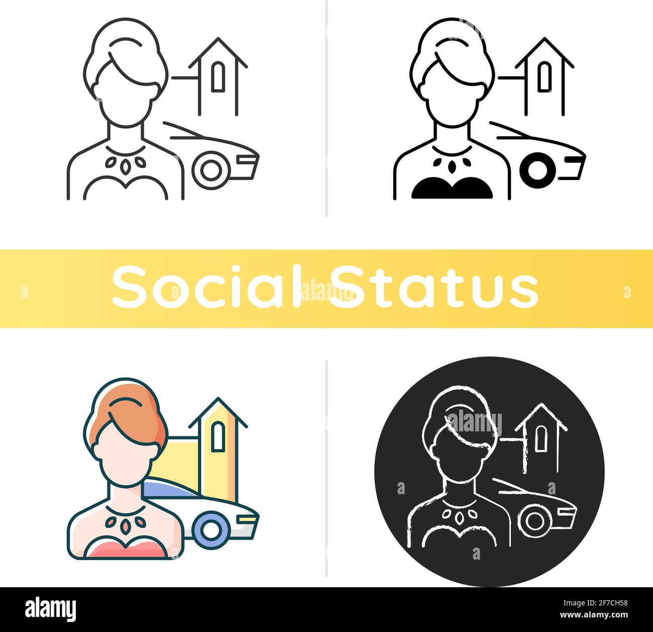 Upper class icon Stock Vector Image & Art - Alamy