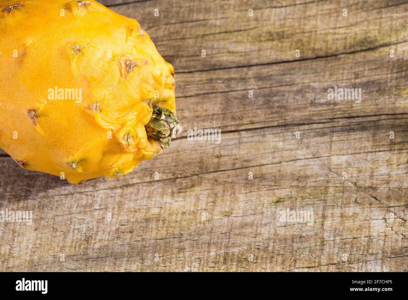 Fresh yellow pitaya - Selenicereus megalanthus Stock Photo - Alamy