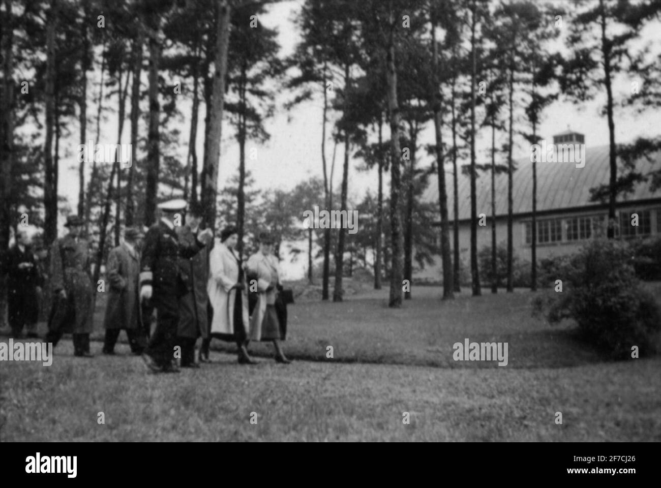 Inauguration of Memorial Stone at F 2 Roslagens Flight Fleet, 1944 ...