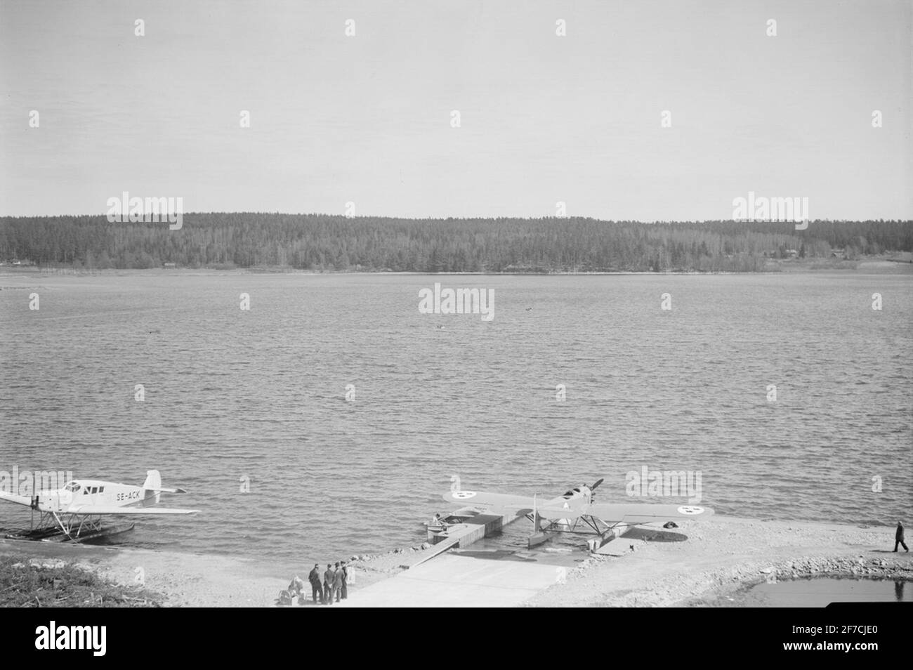 Overview of slip at F 2, 1936 Overview of slip at F 2 Hänernäs, 1936 ...