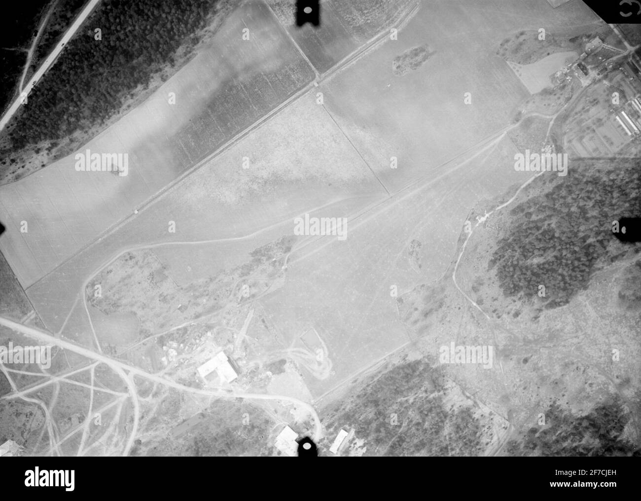 Aerial image of F 8, 1939 Aerial view from 1200 meters altitude of ...