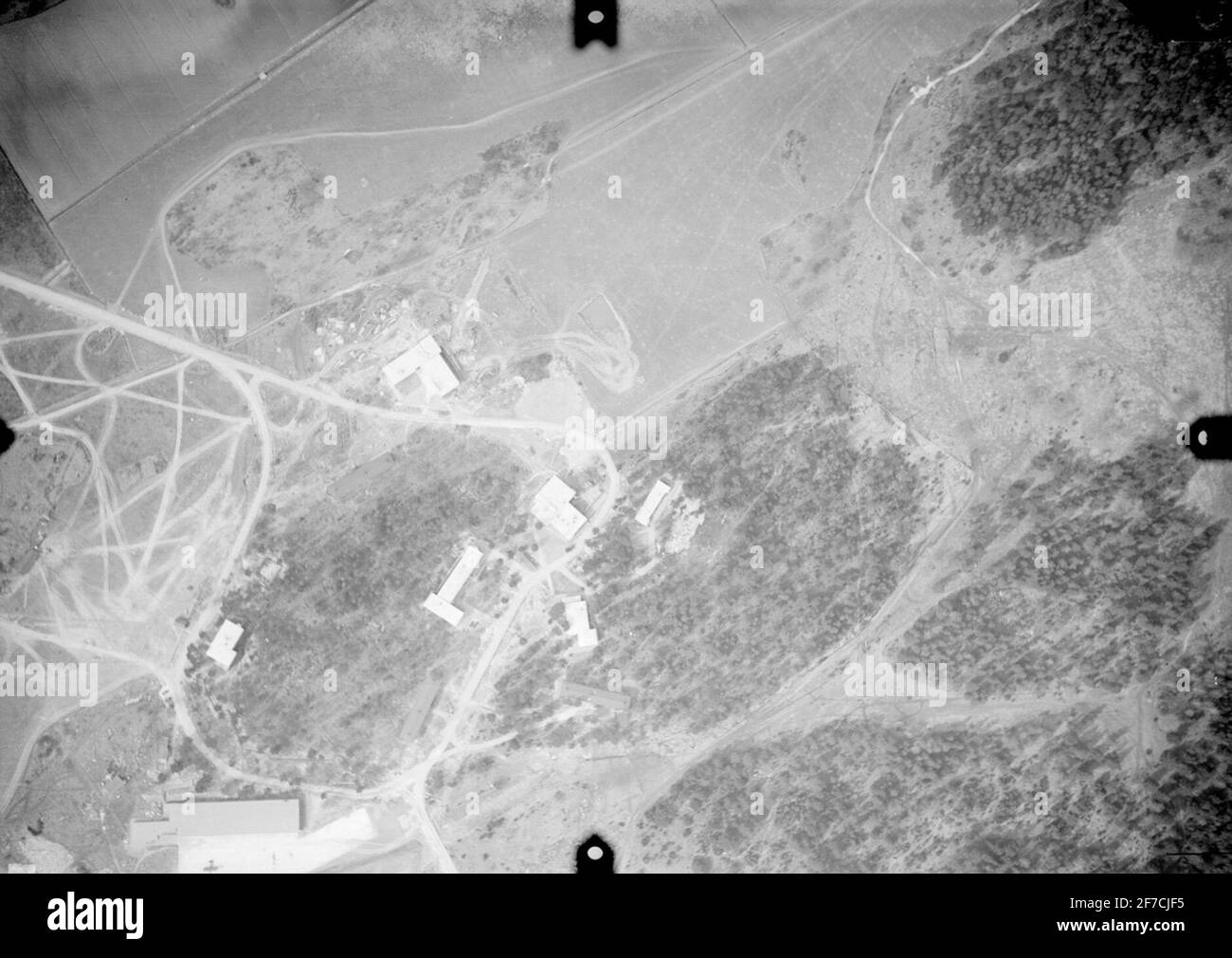 Aerial image of F 8, 1939 Motiv: Aerial image from 1200 meters Height ...