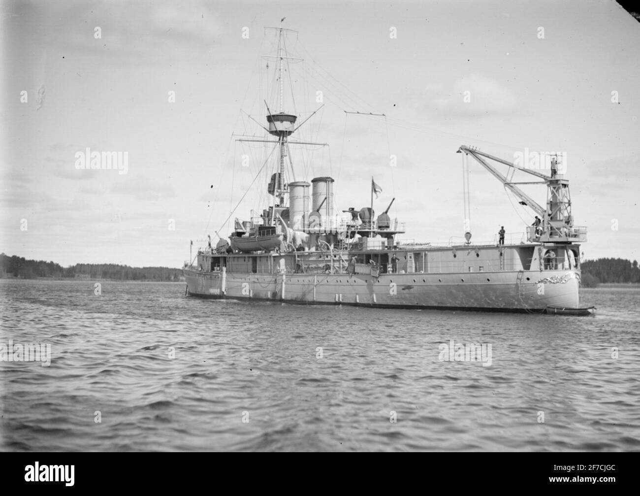 The ship HMS drivers, 1930.The vessel HMS drivers from the side. FLY ...