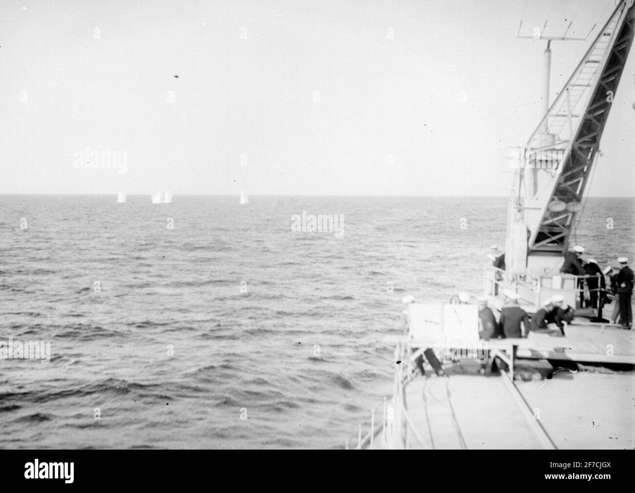 Torpedo blast from ships at sea, 1933 Torpedo blast from ships at sea ...