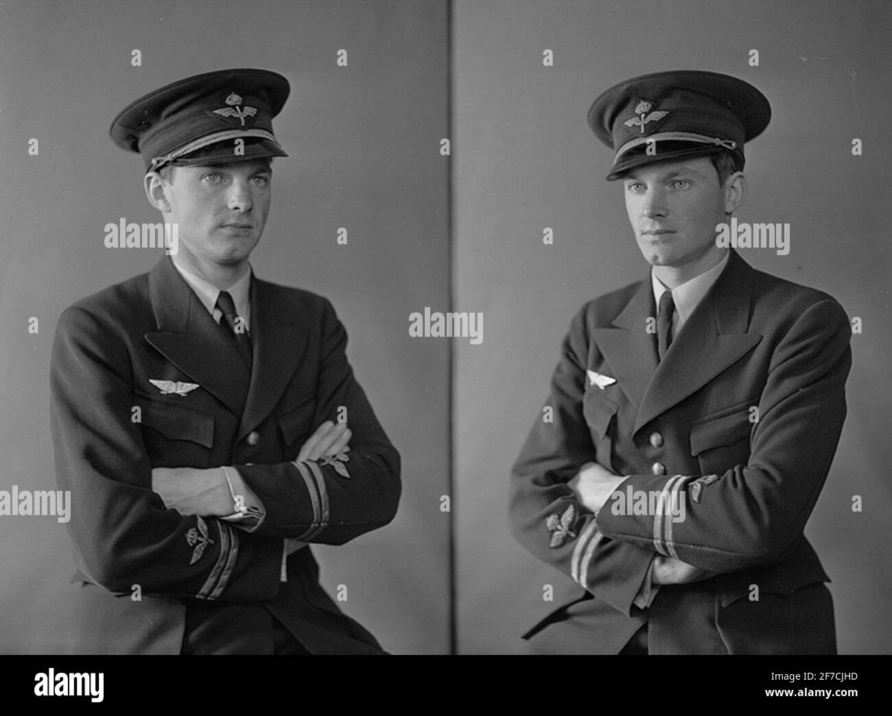 Portrait of Lieutenant Knut Leuhus, 1938 Motifs: Portrait of Lieutenant ...