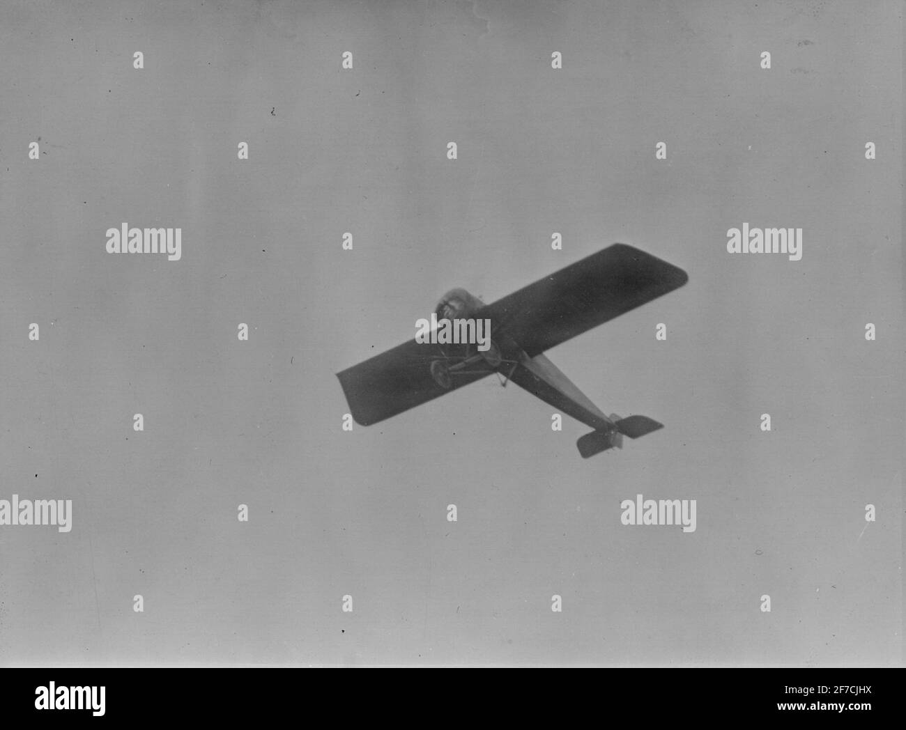 Thulin type B in the air Aircraft Thulin type B in the air. View from ...