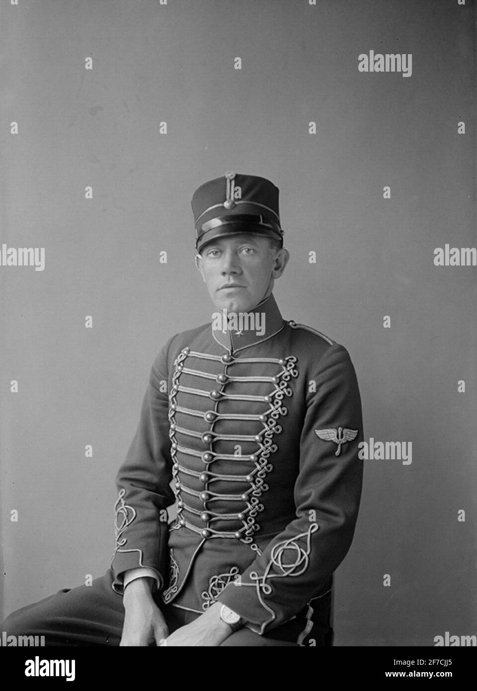 Portrait of Lieutenant Tage Gunterberg, 1925 Portrait of Lieutenant ...