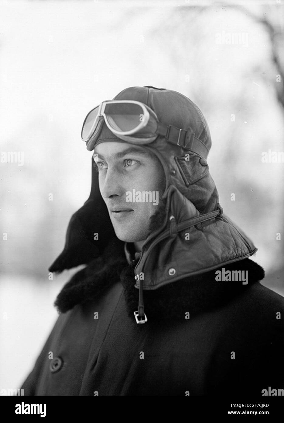 Portrait of Furir Gottfrid Lundberg, 1929 . Portrait of Furir Gottfrid ...