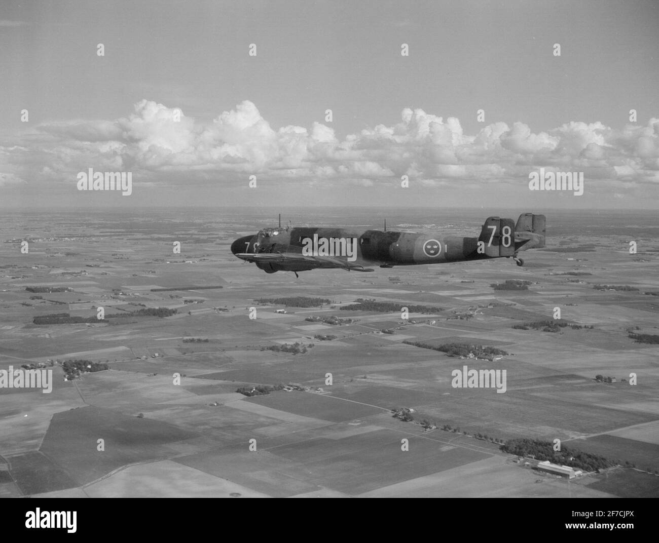 Aircraft TP 9 No. 78 from F 1, 1947 Motifs: Aircraft TP 9 No. 78 from F ...