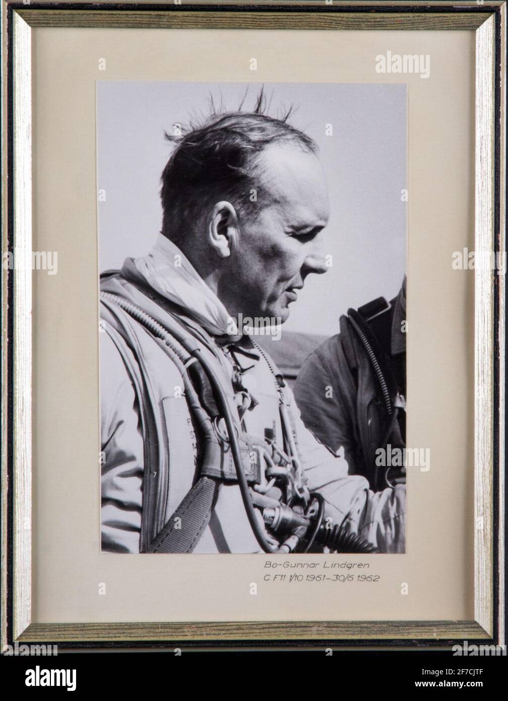 Portrait photography of Bo-Gunnar Lindgren, head of F 11 Södermanlands ...