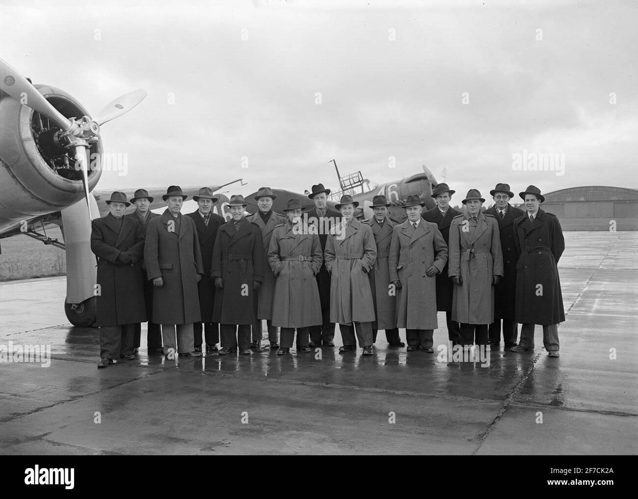 The photographers from all Swedish aircraft fleets at the course of F 3 ...