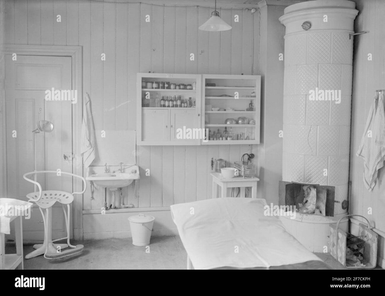The hospital, F3, interior hospital interior, operating room at F 3 ...