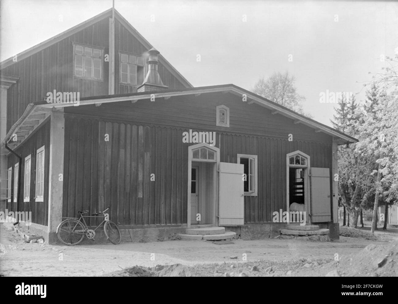 The hospital, Malmen, F3 hospital at F 3 Östgöta flying fleet on the ...