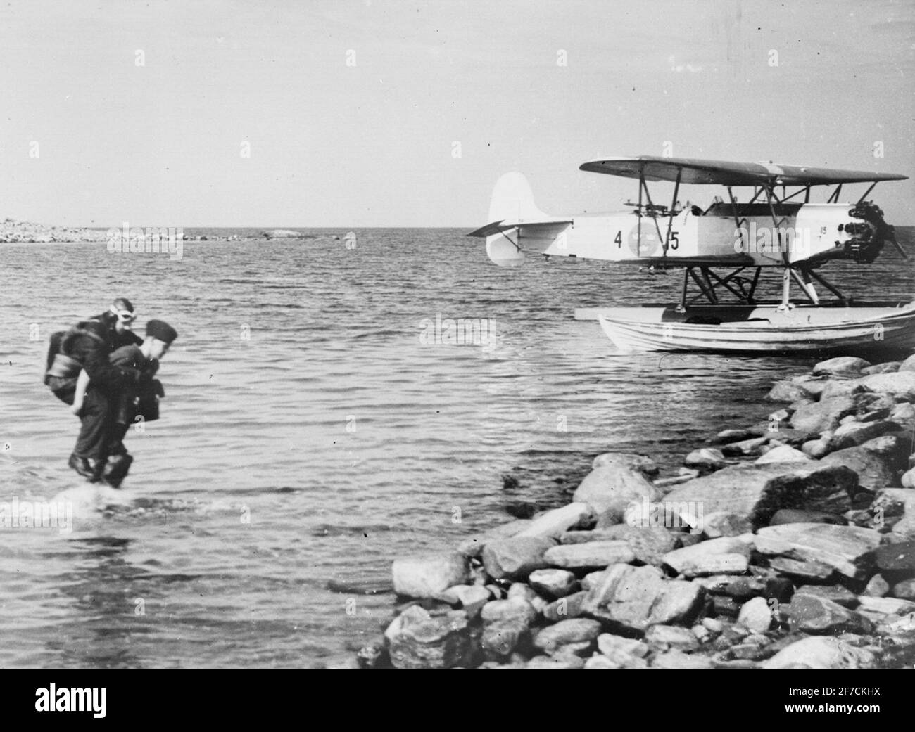 Military Flyer is carried in land. A military flyer is carried in land ...