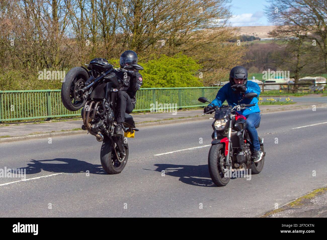 Nuisance motorbikes hi-res stock photography and images - Alamy