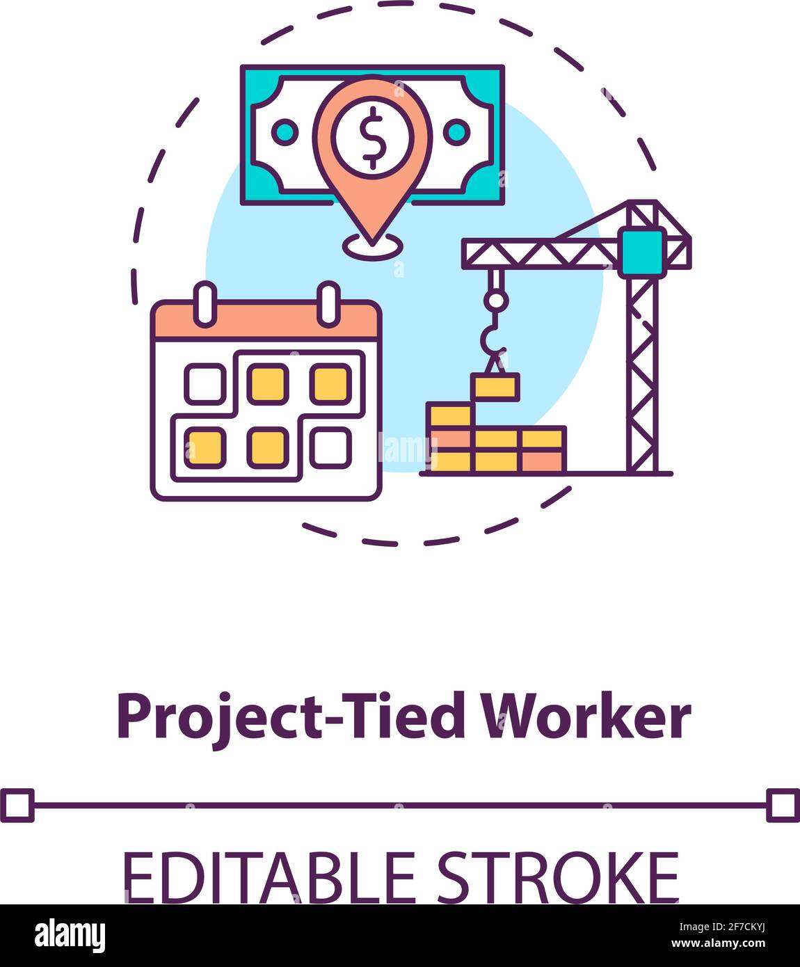 Temporary project Stock Vector Images - Alamy