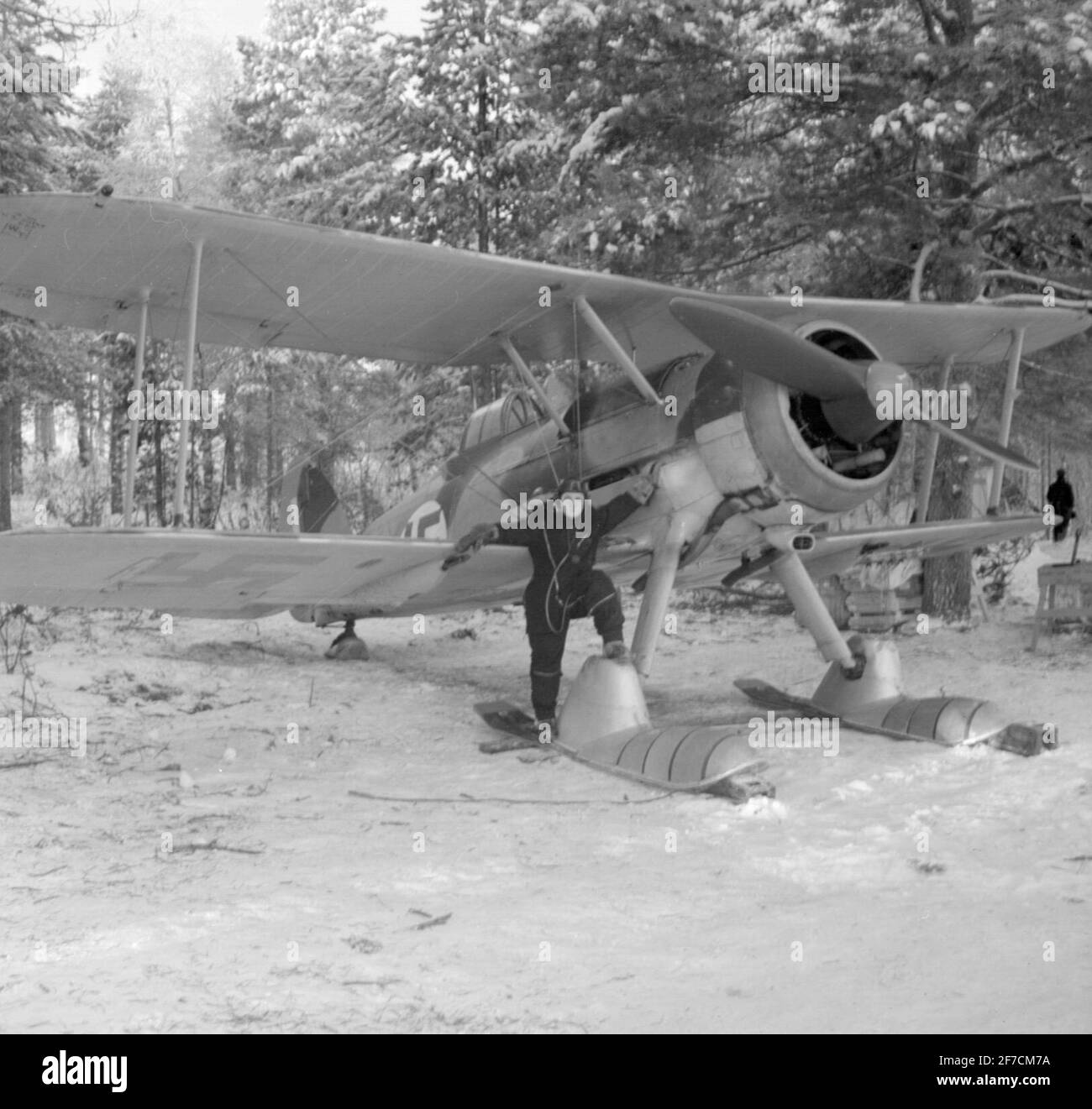 Gloster gladiator Black and White Stock Photos & Images - Alamy
