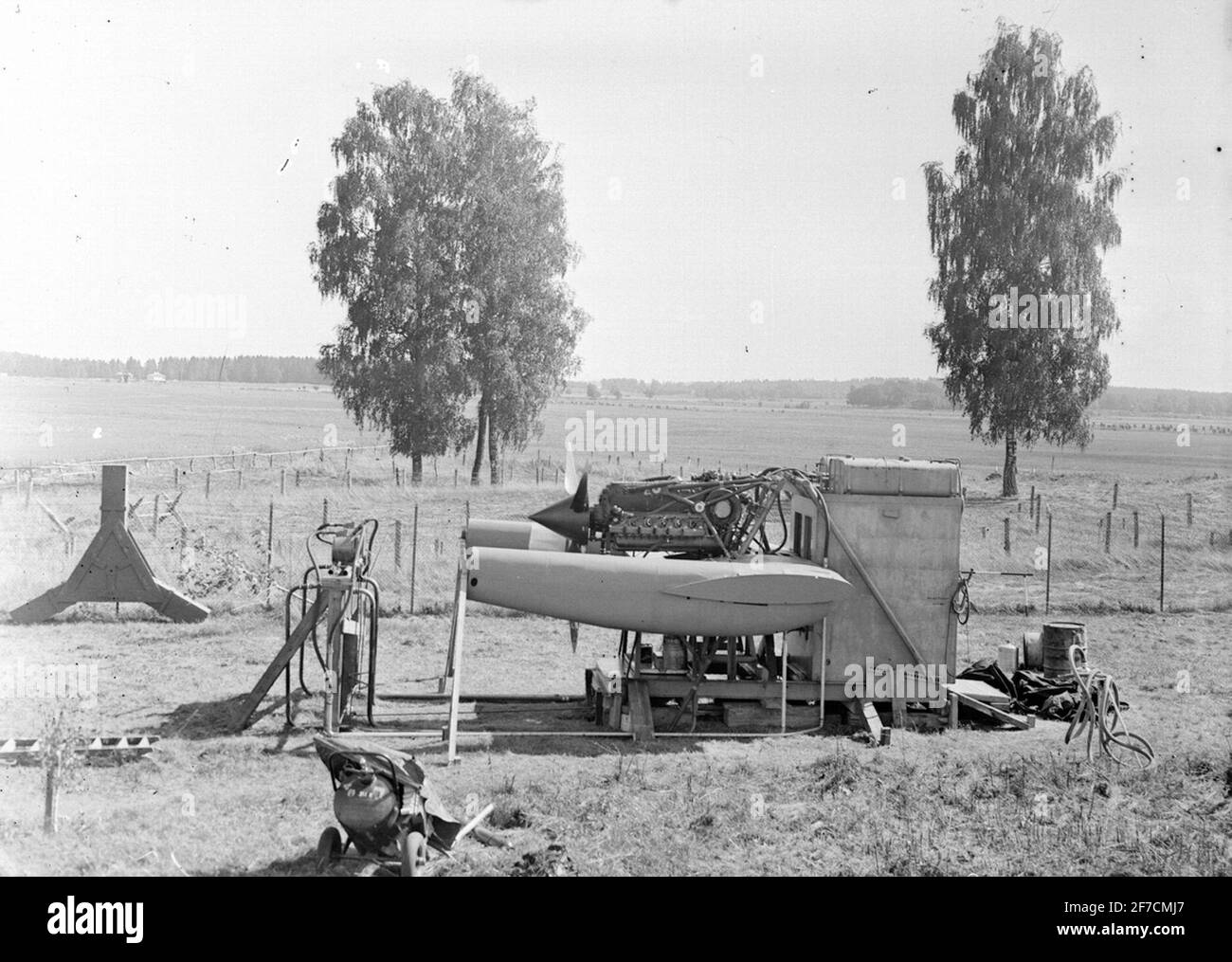 Motor sample aircraft J 21 Motor samples of Motor Daimler Benz 605 to ...