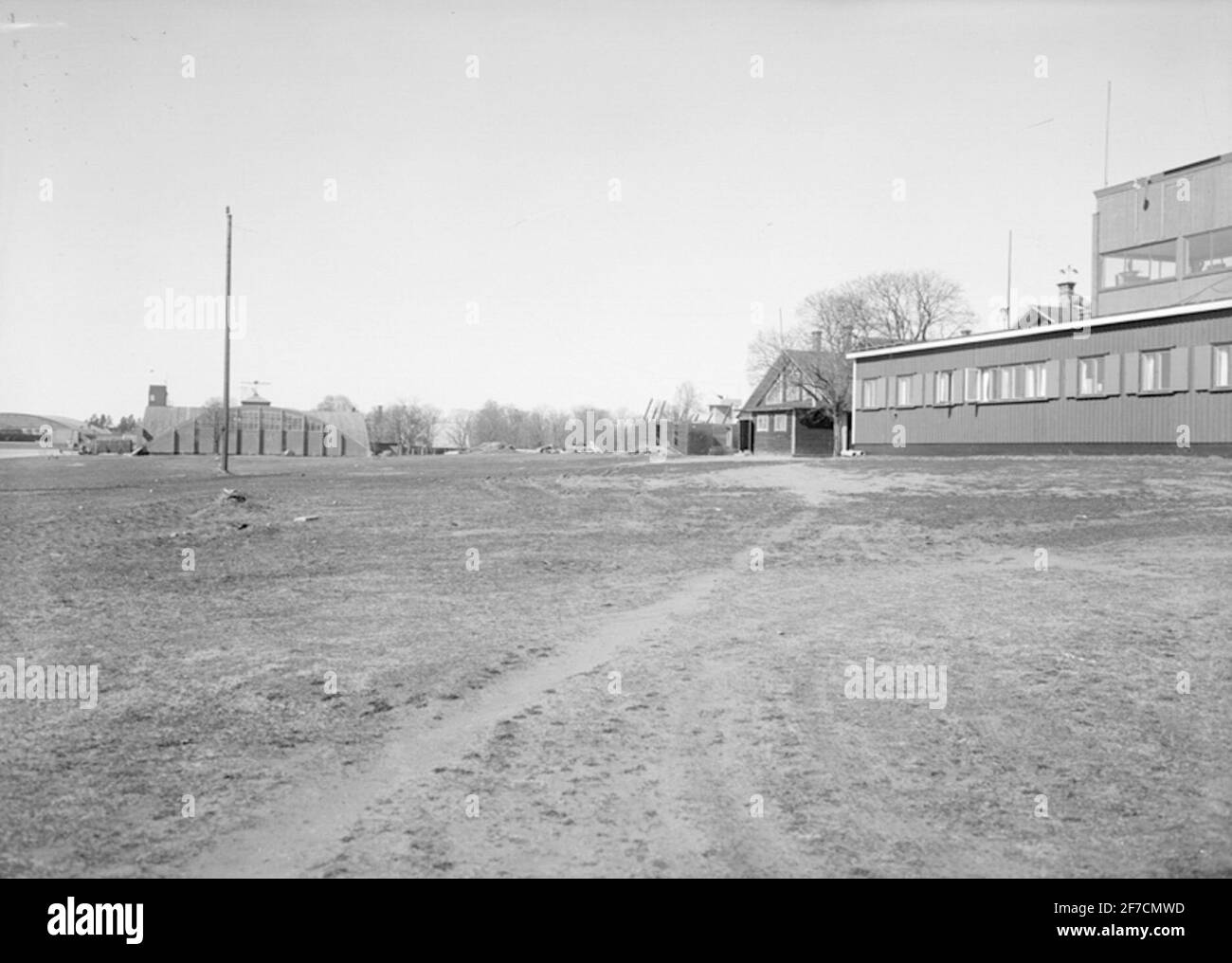 Command center, Malmen Command center and traffic guide tower on F 3 ...