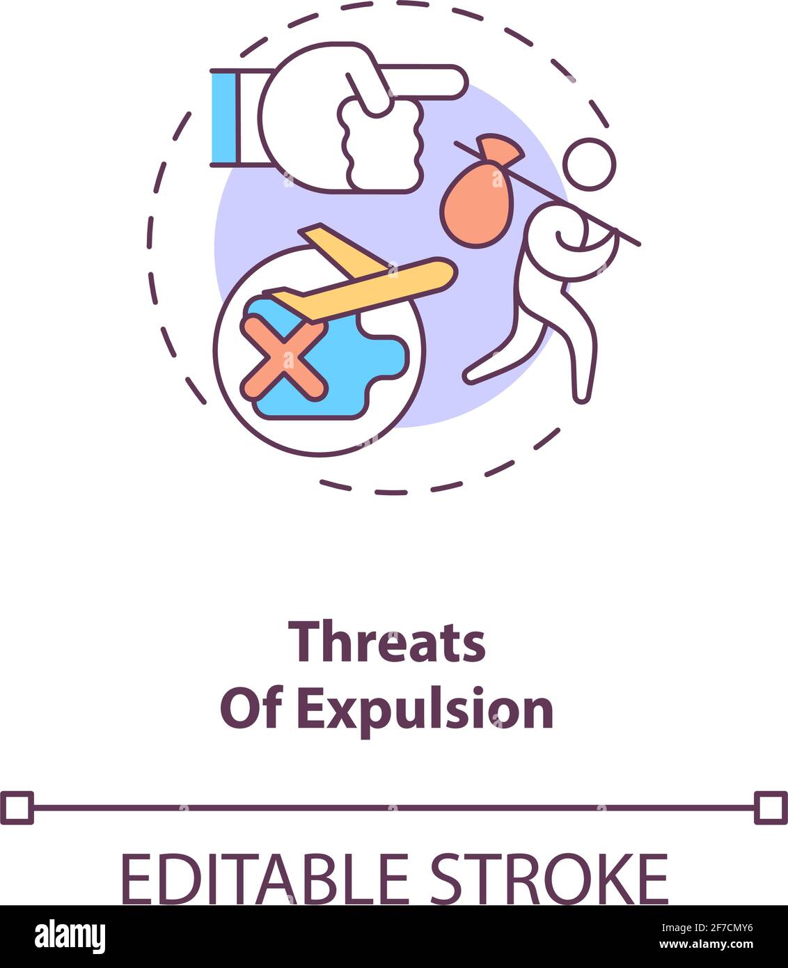 Right expulsion Stock Vector Images - Alamy