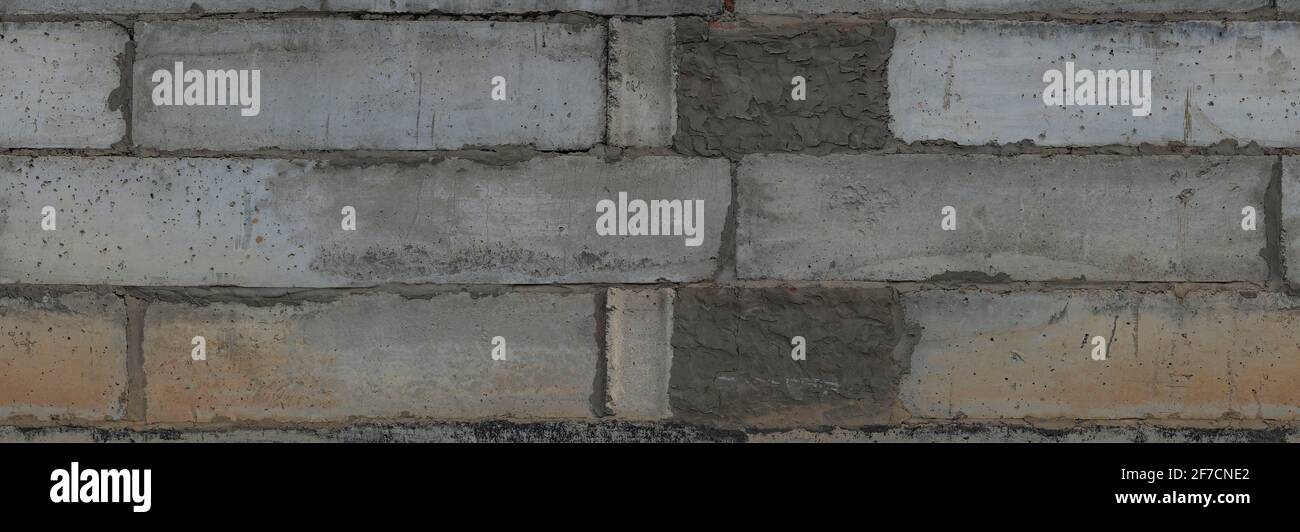 Seamless big concrete blocks texture for site Stock Photo - Alamy
