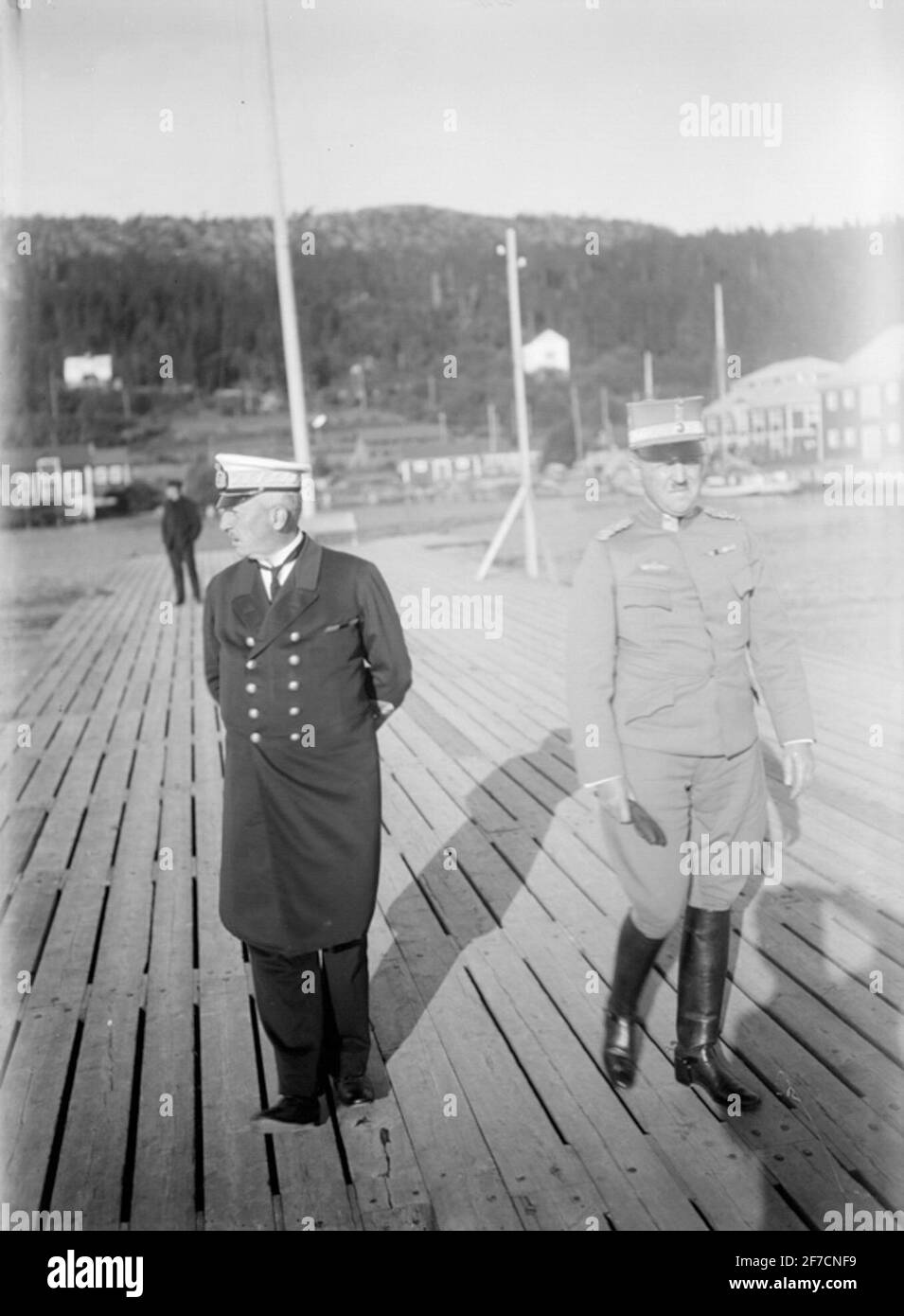 Portrait, General and Admiral Admiral Gustaf Åkerman and General Karl ...